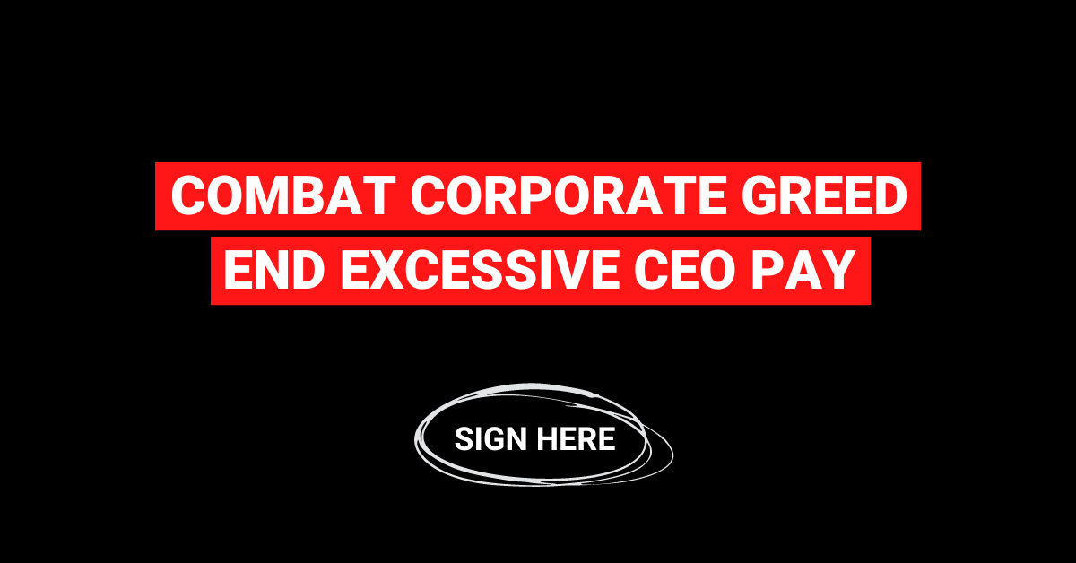 Combat Corporate Greed. End Excessive CEO Pay. « Canada's NDP