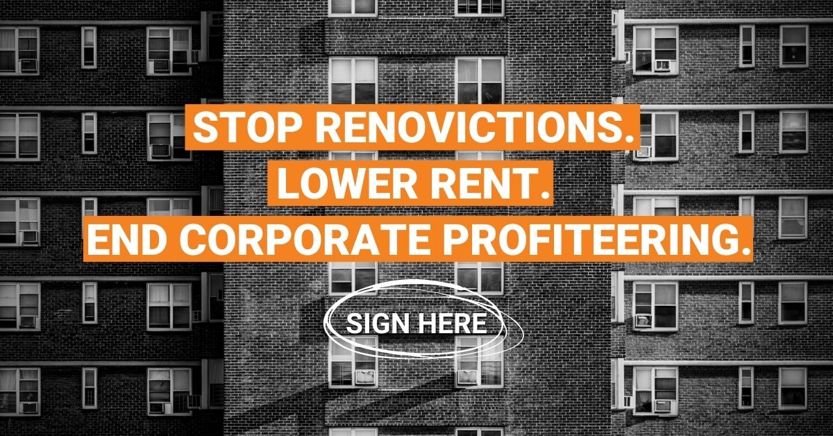 Stop renovictions. Lower rent. End corporate profiteering. « Canada's NDP
