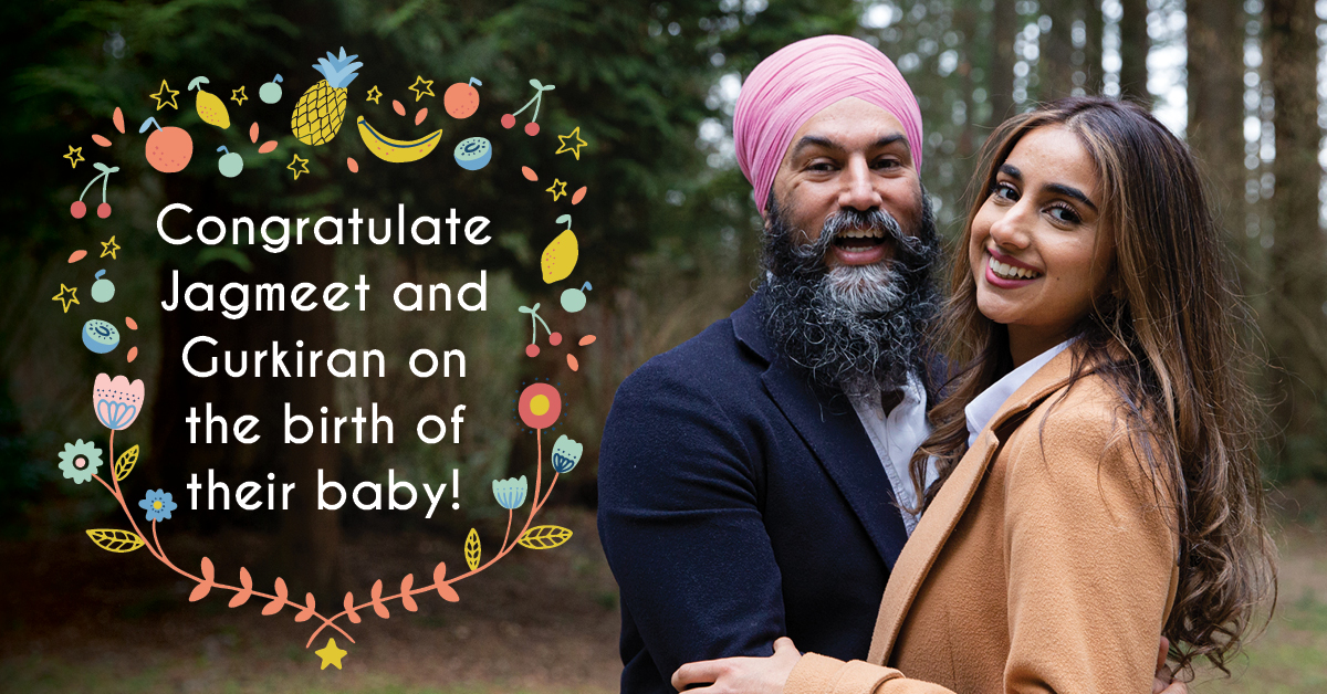 Congratulate Jagmeet and Gurkiran on the birth of their second baby ...