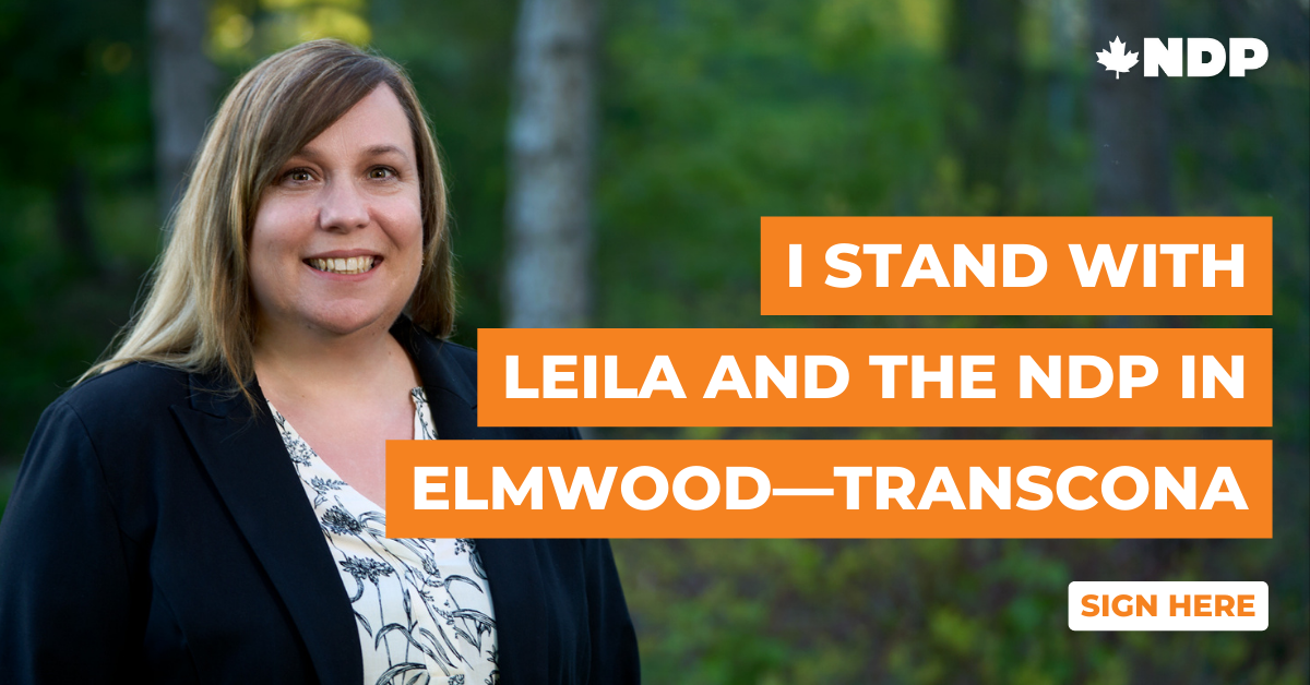 Stand with Leila Dance in Elmwood-Transcona « Canada's NDP