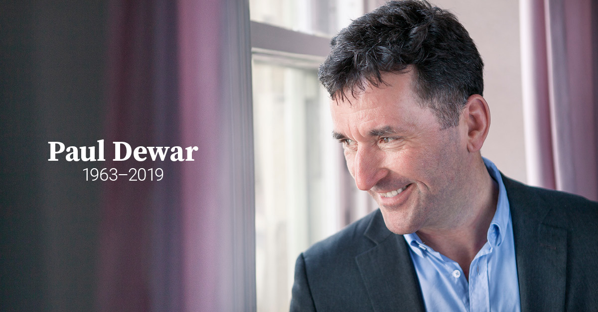 Paul Dewar – An inspiration to all of us « Canada's NDP