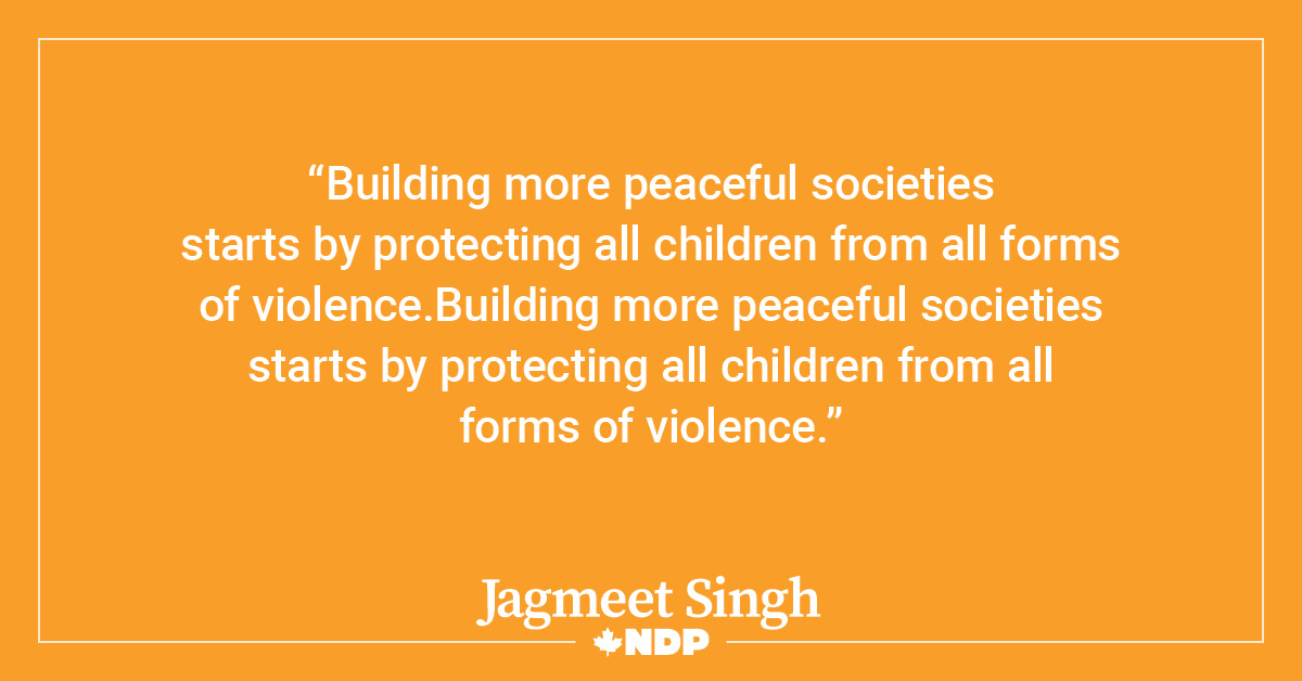 NDP Statement on The International Day Against The Use of Child ... NDP Statement on The International Day Against The Use of Child ...