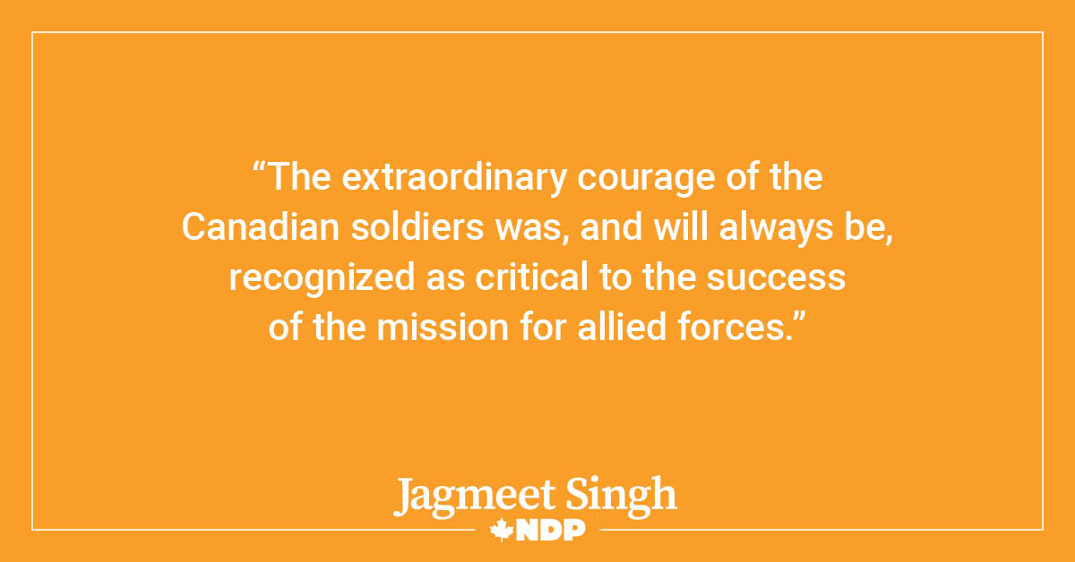 NDP Statement on Vimy Ridge Day « Canada's NDP
