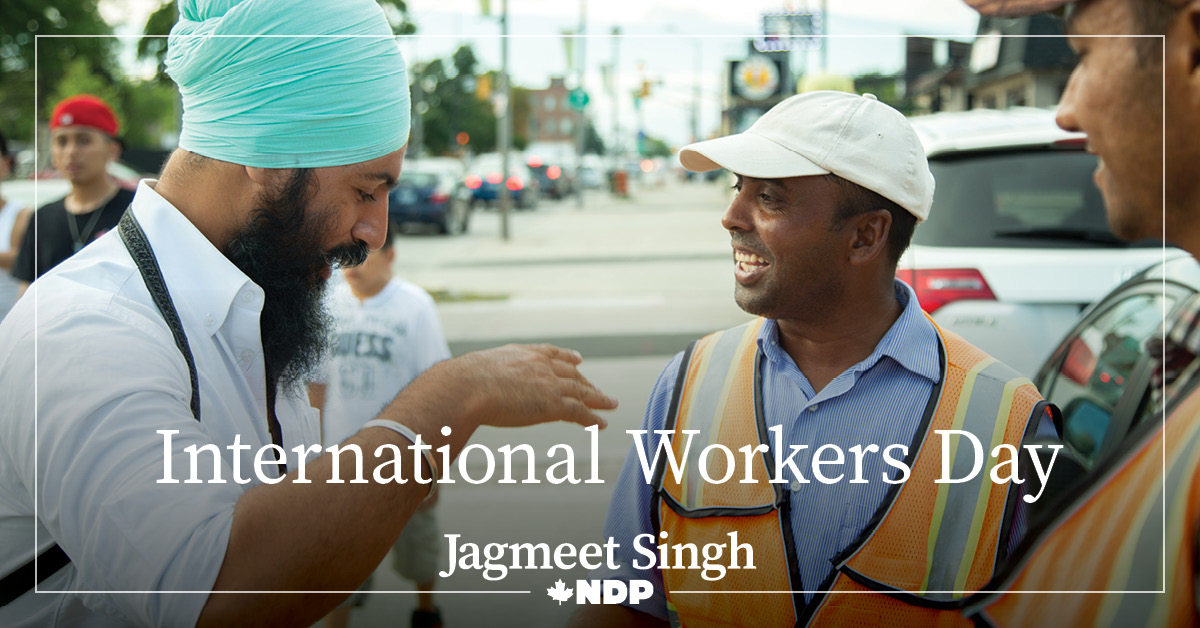 NDP Statement on International Workers’ Day « Canada's NDP NDP Statement on International Workers’ Day « Canada's NDP