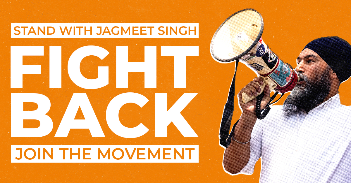 Join the movement, and fight back. « Canada's NDP