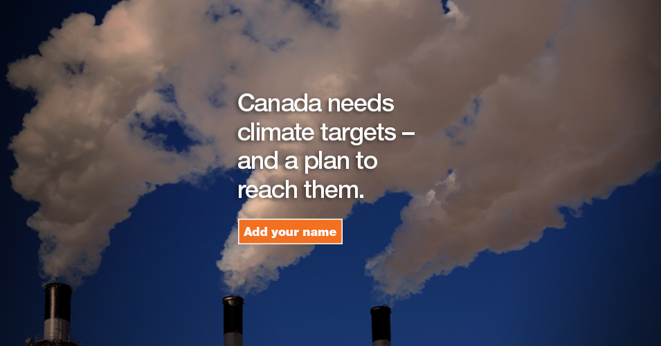 Add your name for real action to fight climate change