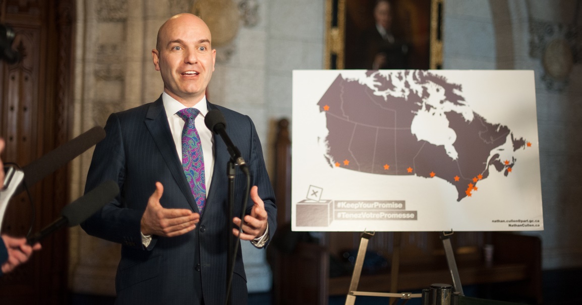 Nathan Cullen launches cross-Canada ‘Keep Your Promise’ tour « Canada's NDP