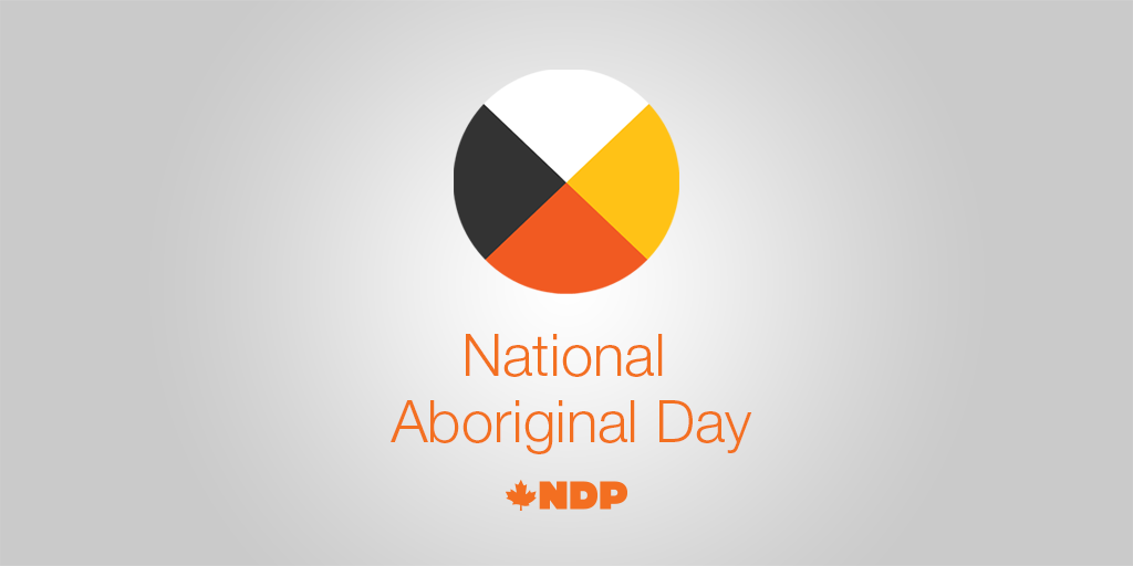 NDP statement on National Aboriginal Day « Canada's NDP